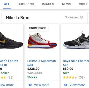 Nike | Shoes | Lebron James 3s Superman Red | Poshmark